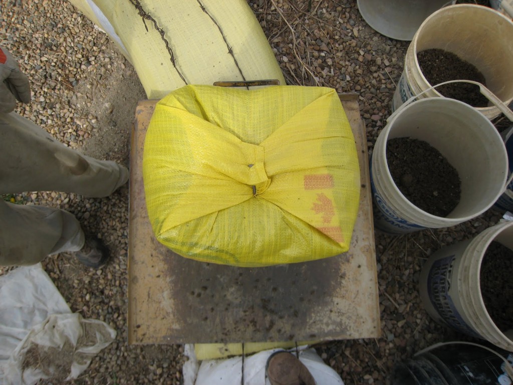 ‘Envelope’ Bag Closing Technique – Natural Building Blog