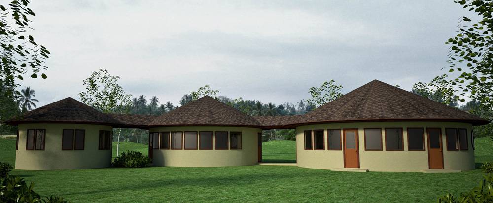 Three Roundhouses Design – Natural Building Blog