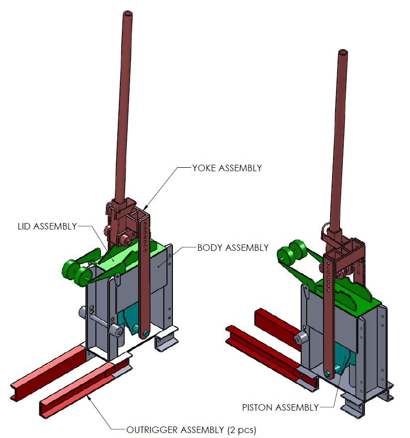 CEB press drawings – Natural Building Blog