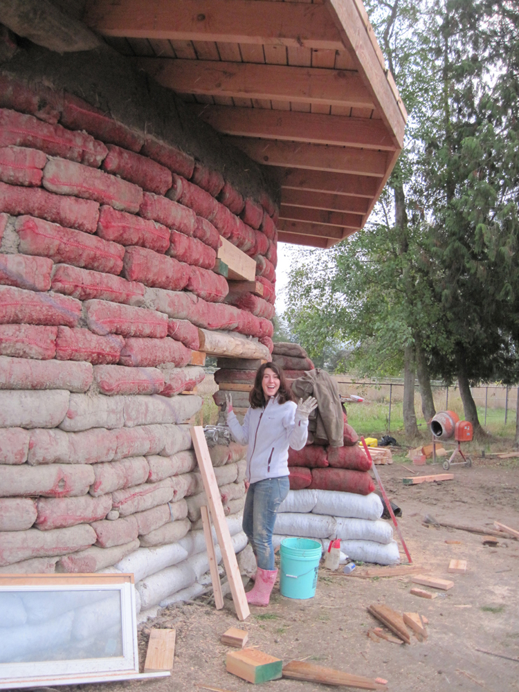 PAHS Earthbag House Near Completion – Natural Building Blog