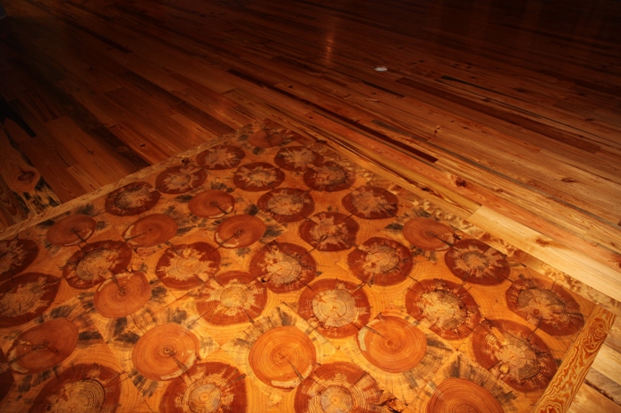 Log End Flooring – Natural Building Blog