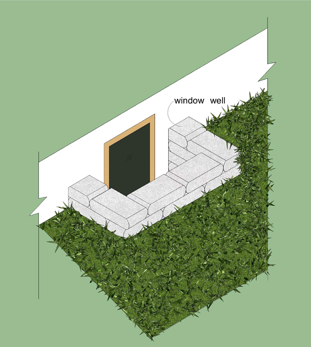 Earthbag Window Wells – Natural Building Blog