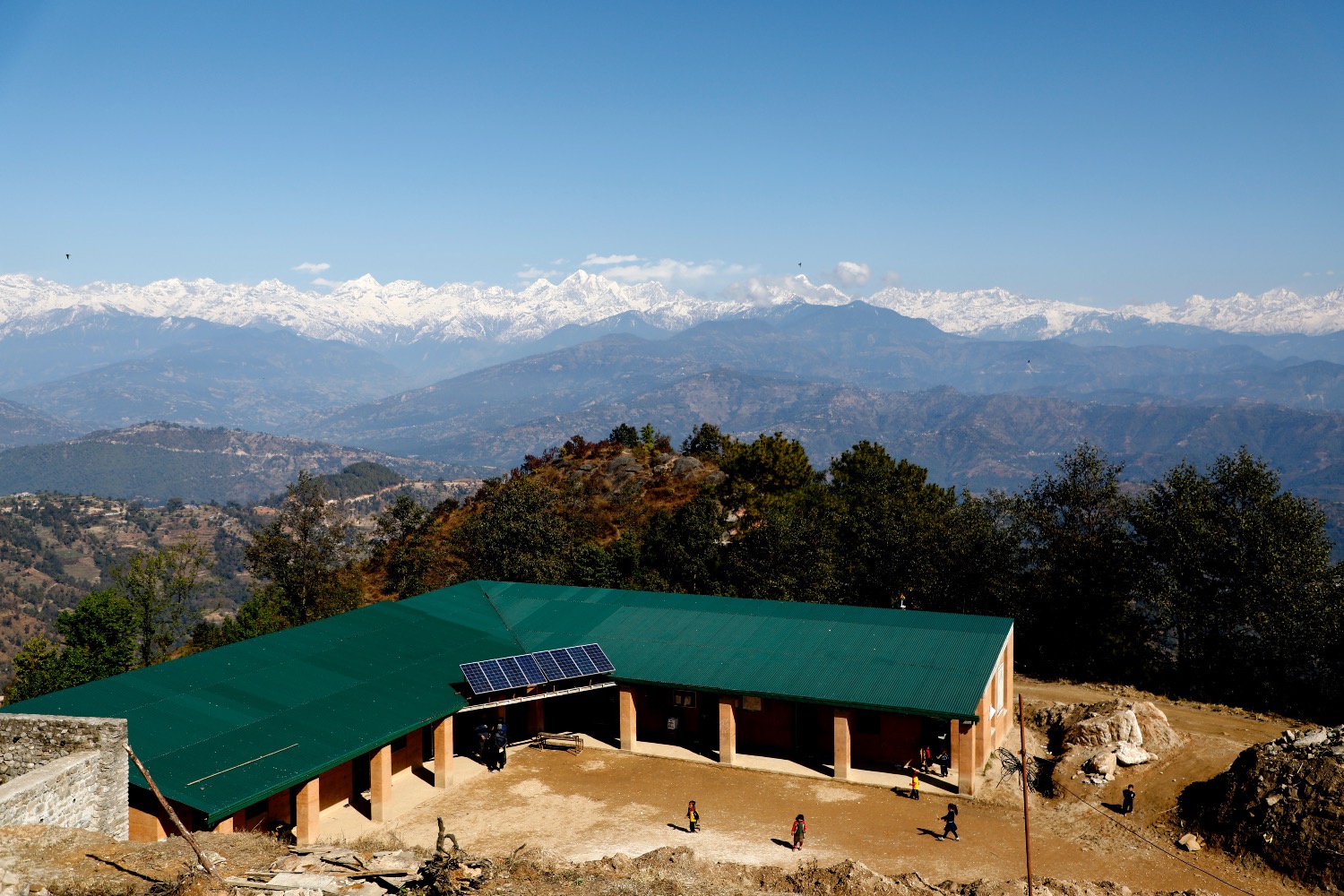 New Rammed Earth School in Nepal – Natural Building Blog