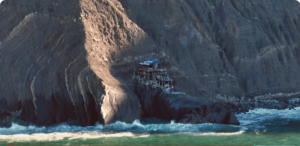 A Driftwood Shack Built on a Cliff Face Over the Ocean – Natural ...