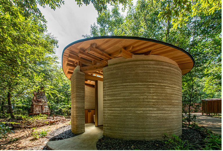 A Novel Circular Toilet in Japan – Natural Building Blog